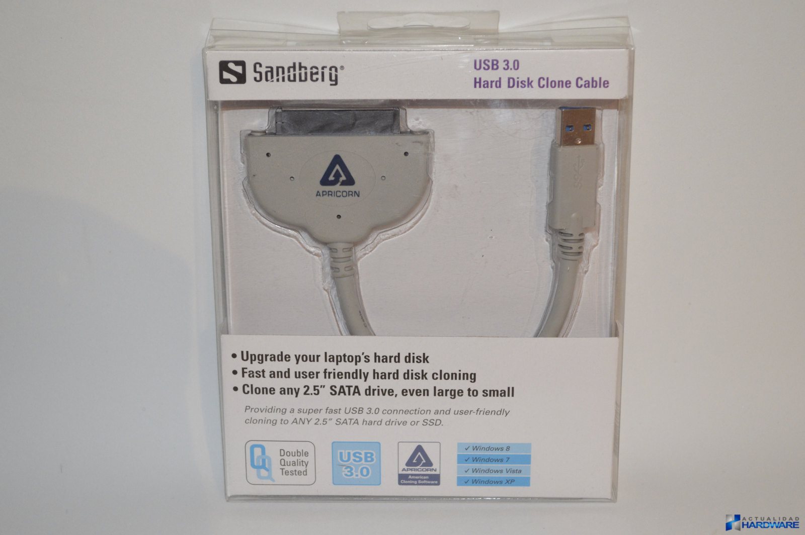 REVIEW: SANDBERG USB 3.0 HARD DISK CLONE CABLE | ACTUALIDADHARDWARE.COM
