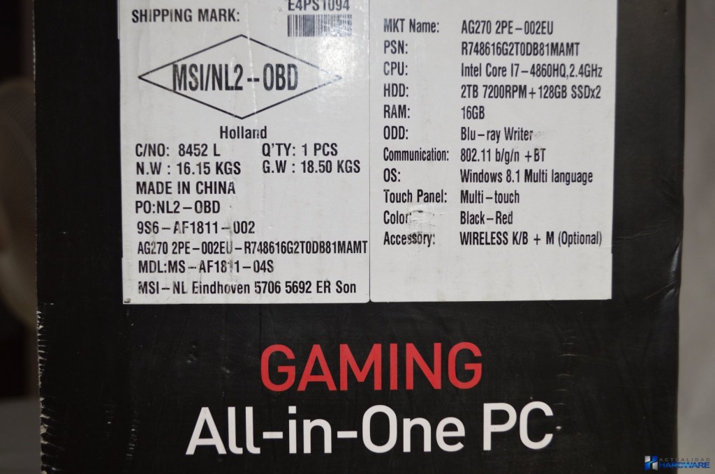 REVIEW: MSI AG270 2PE | ACTUALIDADHARDWARE.COM