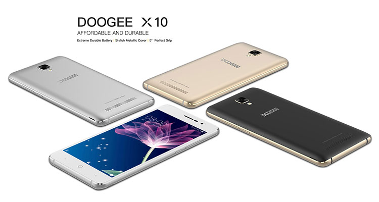 DOOGEE X10, otro smartphone económico