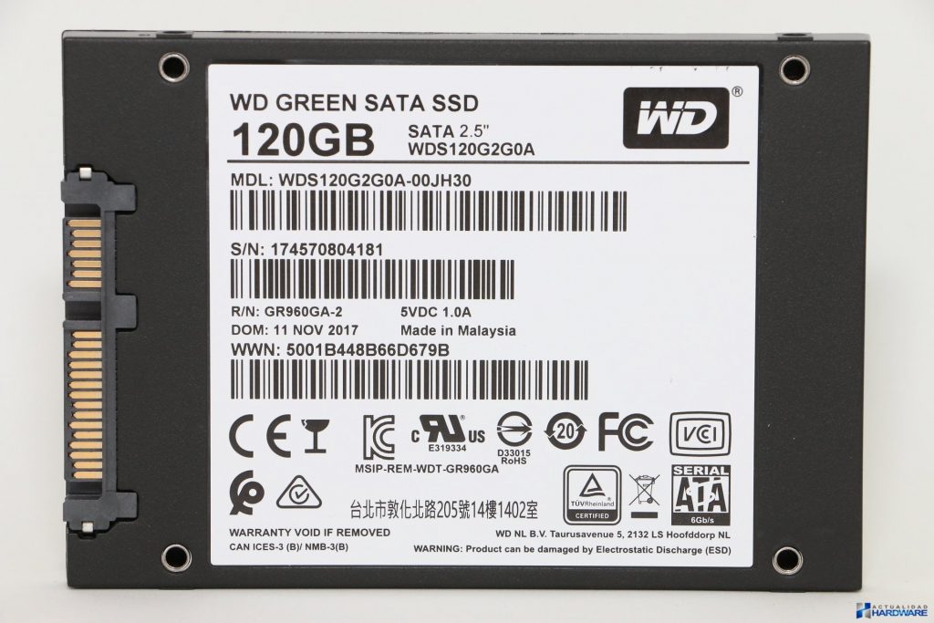 REVIEW: WESTERN DIGITAL WD GREEN SSD 120GB